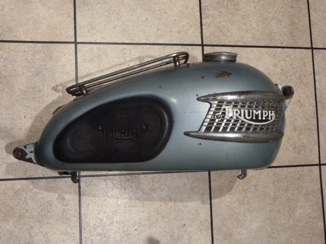 ORIGINAL TRIUMPH 5TA 3Ta Fuel Petrol Tank 500 350 Cub Twin T100R T100 ...