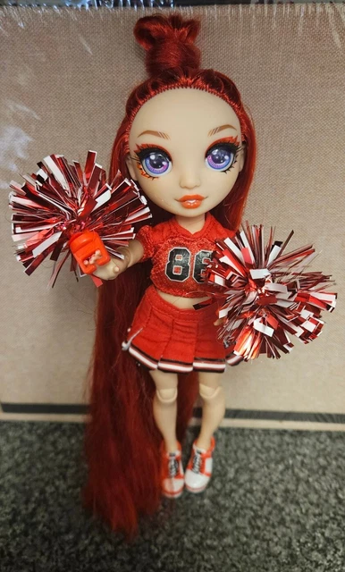 RAINBOW HIGH CHEERLEADER Cheer Ruby Anderson Fashion Doll £15.00 ...