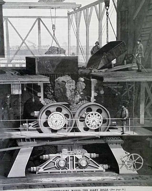 THOMAS ALVA EDISON MAGNETIC CONCENTRATING WORKS Print & more 1898 Old ...