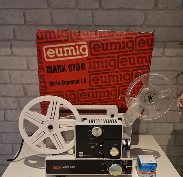 EUMIG MARK 610D Super 8 & Standard 8mm Cine Film Projector £62.00 - PicClick UK