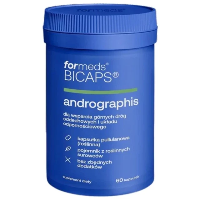 FORMEDS BICAPS ANDROGRAPHIS, 60 capsules £11.19 - PicClick UK