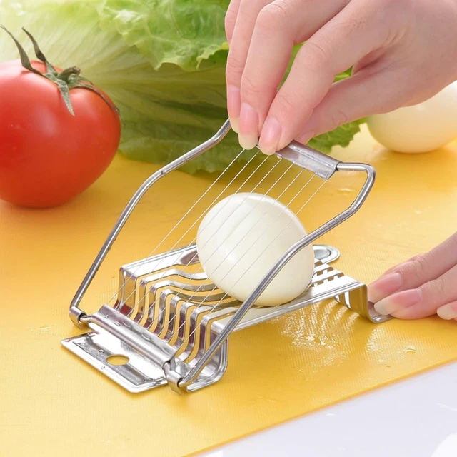 STAINLESS STEEL EGG & Veggie Slicer – Kitchen Tool For Home ...