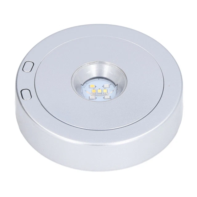 LED DISPLAY BASE USB RGB Colorful Light Rotating Crystal Display Base ...