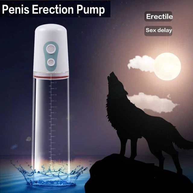 HANDSOME UP VACUUM Penis Pump Extender Enlarger Impotence Erection Aid ...