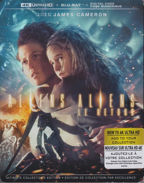 ALIENS ULTIMATE COLLECTOR'S Edition 4K Ultra Hd & Bluray & Digital Set ...
