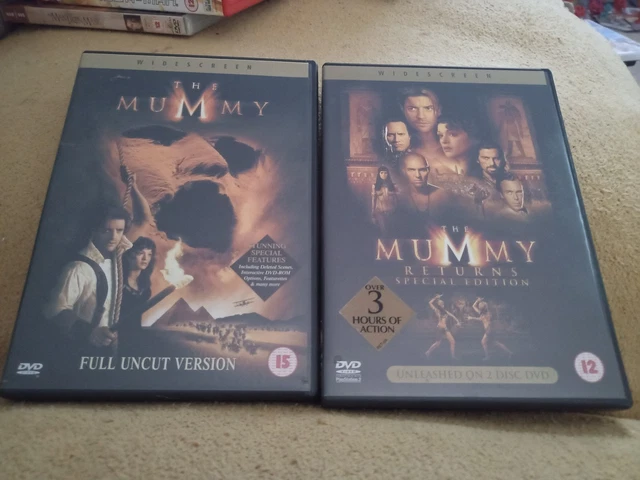THE MUMMY THE Mummy Returns DVD Bundle £3.84 - PicClick UK