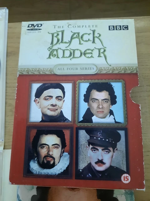 BLACKADDER - THE Complete Collection DVD ***ORIGINAL RELEASE FOLD OUT ...