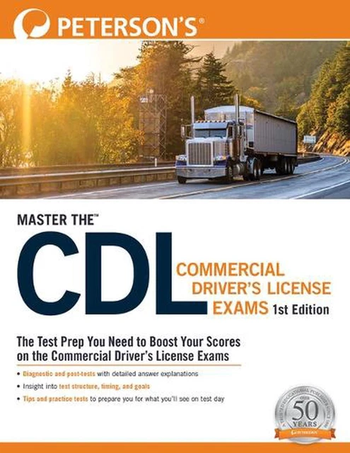 MASTER THE COMMERCIAL Drivers License Exam by Peterson's (English ...