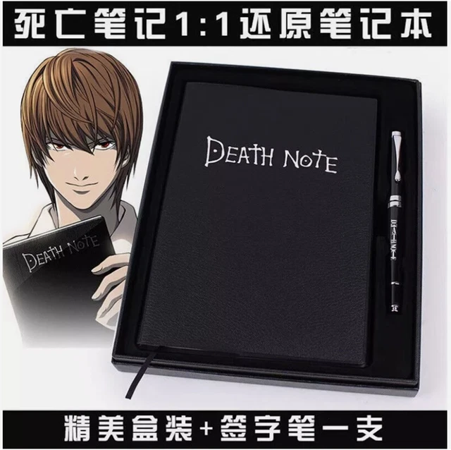 DEATH NOTE YAGAMI Light Cosplay Notebook Notepad With Signature Pen And ...