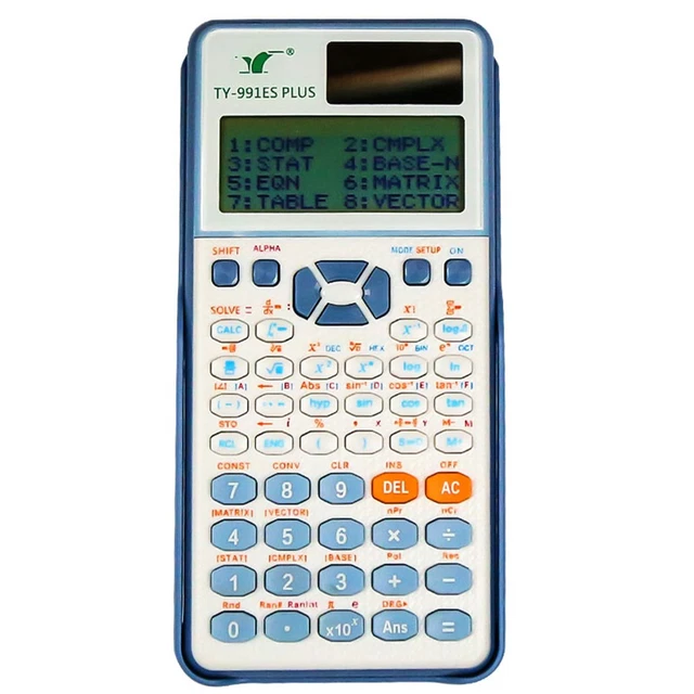 SCIENTIFIC CALCULATORS MATH Calculator With 417 Function HD Dot Displa ...