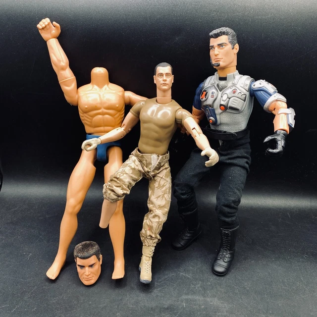 ACTION MAN FIGURES x 2 Articulated Limbs 90's Posable + One HM Armed ...
