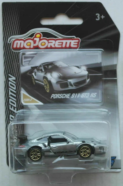 MAJORETTE LIMITED EDITION Porsche 911 GT3 RS Zamac Neu/OVP Sportwagen ...