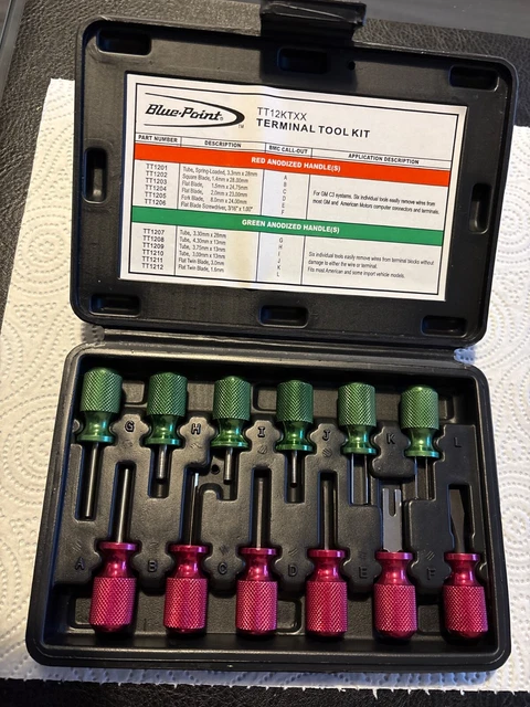 BLUE POINT BY snap-on tools terminal tool kit never used £24.05 ...