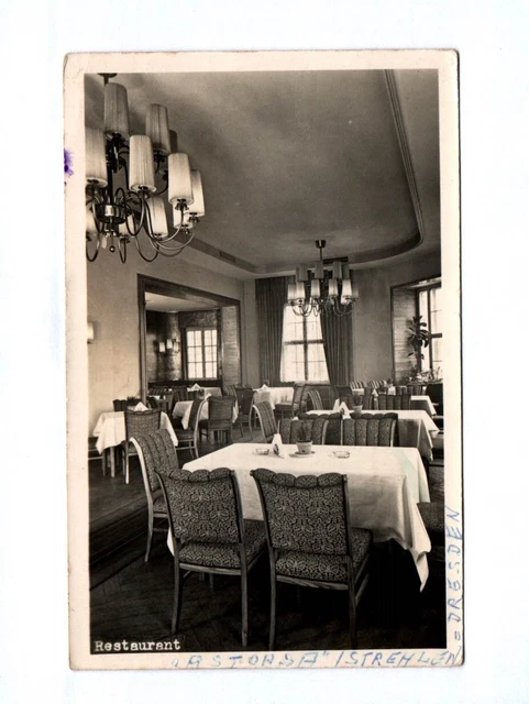 DDR AK RESTAURANT HO Gaststätte Dresden 1953 EUR 12,00 - PicClick DE