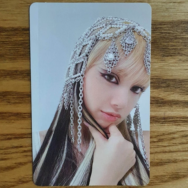 LISA OFFICIAL PHOTOCARD BlackPink 2nd Album Born Pink Digipack Ver ...