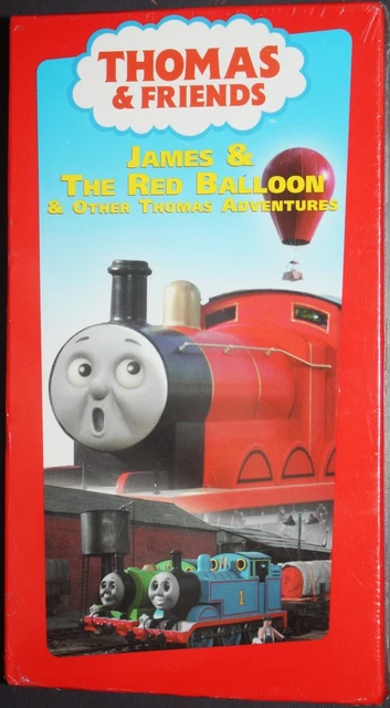 THOMAS & FRIENDS: JAMES & THE RED BALLOON (vhs) Alec Baldwin. NEW ...