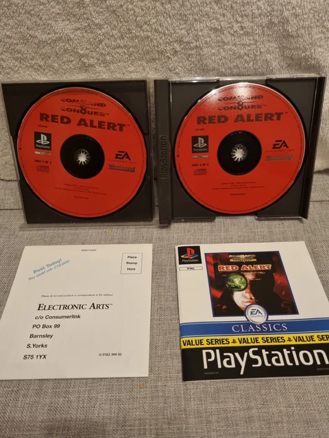 PS1 GAME COMMAND And Conquer Red Alert COMPLETO GC POST GRATUITO EUR 23 ...