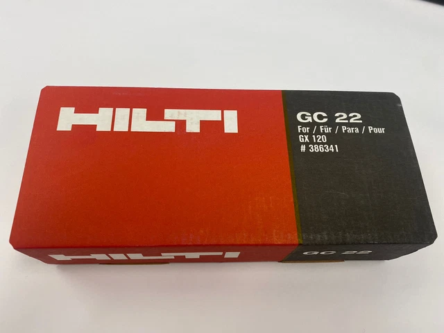 HILTI GAS GC 22 (JULY 2024) for GX 120 Can Canister for Nail Gun £39.00 ...