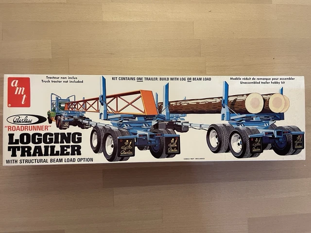 PEERLESS &ROADRUNNER& LOGGING Trailer | AMT | T528 | 1:25 OVP EUR 44,00 ...