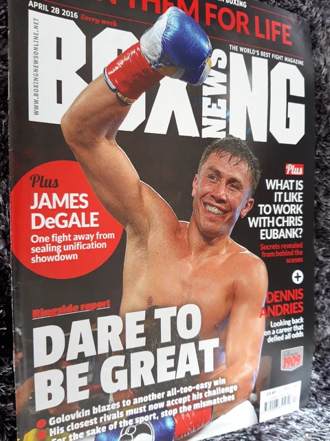 28 AVRIL 2016 boxing news dominic wade gennady golovkin EUR 4,88 ...