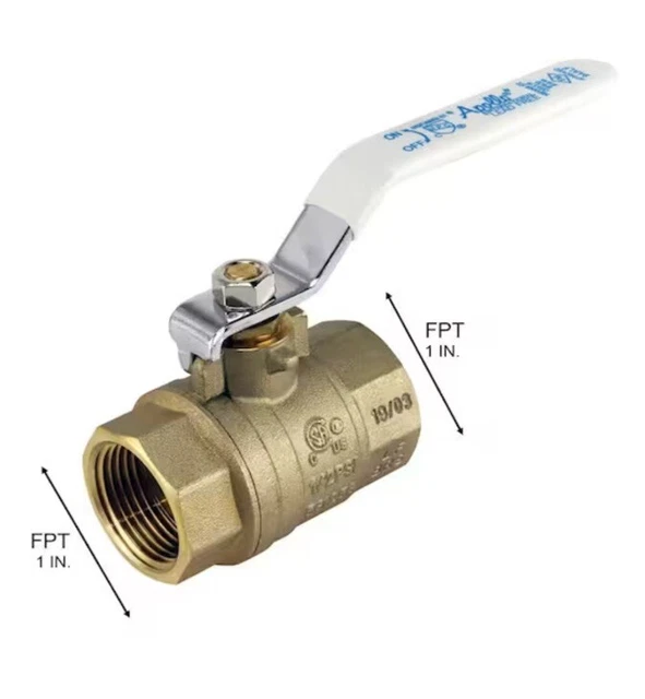 APOLLO BALL Valve 94ALF-105-01A,Brass,2-Piece,FNPT x FNPT £18.84 ...