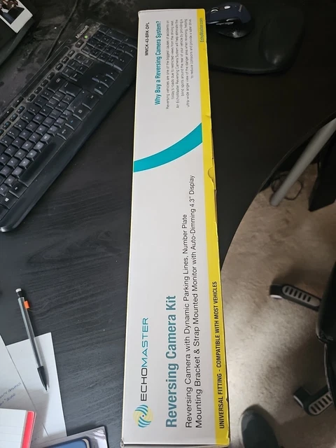 ECHOMASTER REVERSING CAMERA kit Mmck-43-brk / Easy Installation Box ...