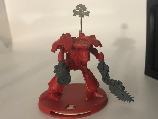 WARHAMMER 40K CLASSIC Adeptus Titanicus Titan plastic with wheeled base ...