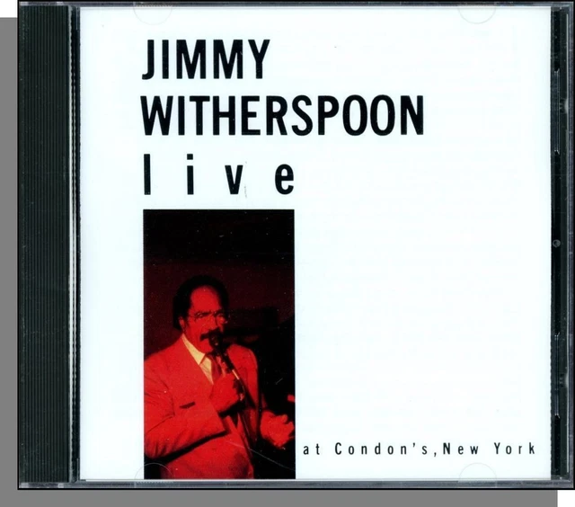 JIMMY WITHERSPOON - Live at Condon's, New York - New 1990 Jazz, Blues ...