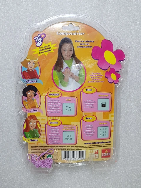 TOTALLY SPIES COMPOWDER Compoudrier X-Powder Gadget toy Very Rare Neuf ...