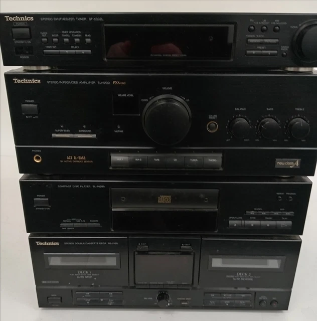 TECHNICS NEW CLASS A Stereo Hi-Fi System With Tuner Amplifier ...