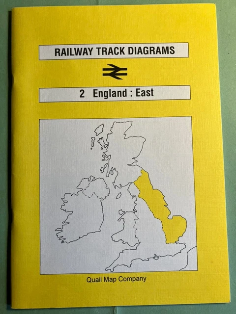 RAILWAY TRACK DIAGRAMS - 2 England : East - Quail Map Company £4.99 ...