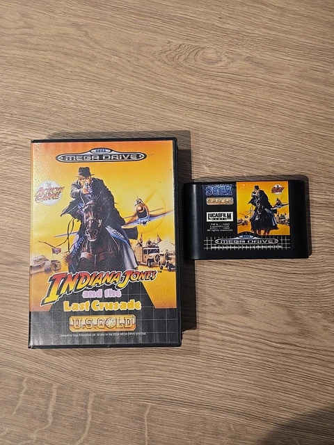 INDIANA JONES AND The Last Crusade - Sega Mega Drive PAL *Untested* £19 ...
