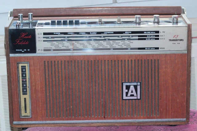 ANCIEN POSTE RADIO La Voix De Son Maitre Vsm 906 - Multibandes - Annees ...