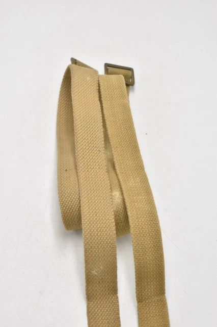 BRITISH ARMY WWII 37 Pattern Equipment/Large Pack Straps x2 Dated 1943 ...