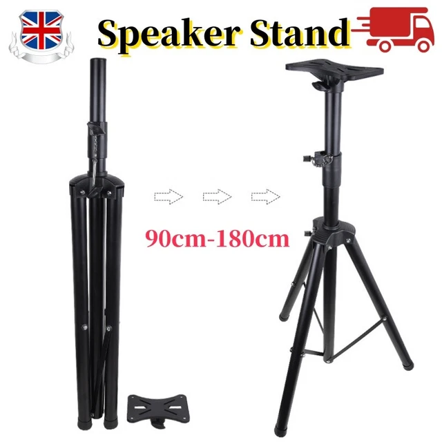 PA SPEAKER STAND Sound Disco DJ Tripod High Quality Height Adjustable 35mm Pole £18.00 - PicClick UK
