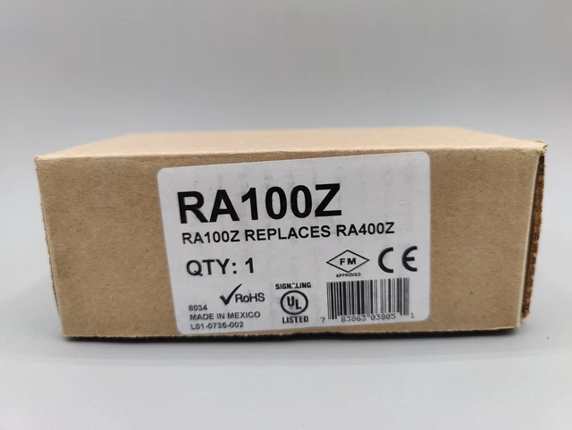 NEW SYSTEM SENSOR RA100Z Fire Alarm Remote Annunciator 5CGZ3 REPL For ...