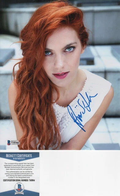 ANAIS DELVA FRENCH Actress, Singer & Model Signed Lovely Photo Beckett ...