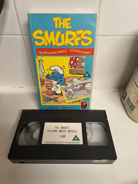 THE SMURFS TAILOR'S Magic Needle & Petrified Smurfs VHS Tape - 1989 £6. ...