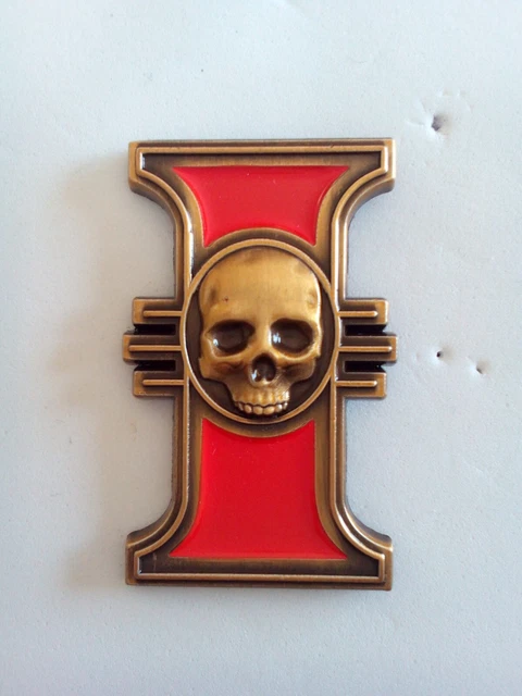 WARHAMMER 40K INQUISITOR Rosette Enamel Lapel Pins Metal Badge | Games ...