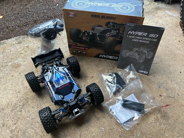 MJX HYPER GO 16207 - 1:16 Scale Brushless RC Buggy - 1x 3S Battery, Ready To Run £115.00 ...