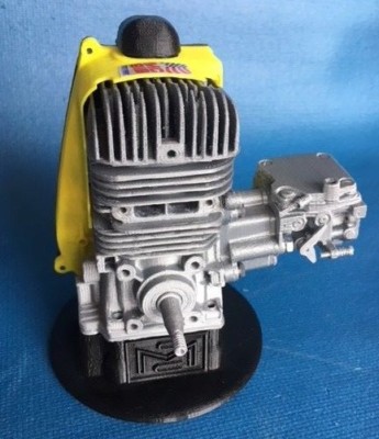 VINTAGE KART MCCULLOCH MC91 MODEL Engine Authentic - 1/2 Scale Plastic ...