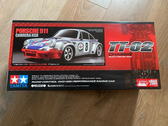 TAMIYA RC KIT (58571). Porsche Carrera RSR + ESC £125.00 - PicClick UK