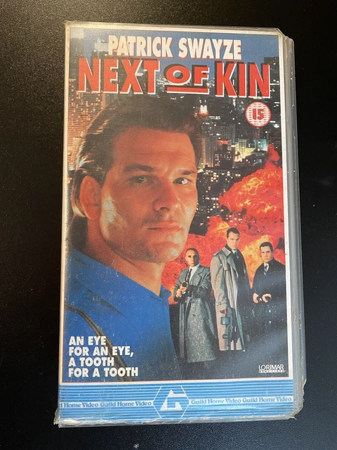 NEXT OF KIN (VHS) 1989 Patrick Swayze, Liam Neeson, Adam Baldwin, Helen ...