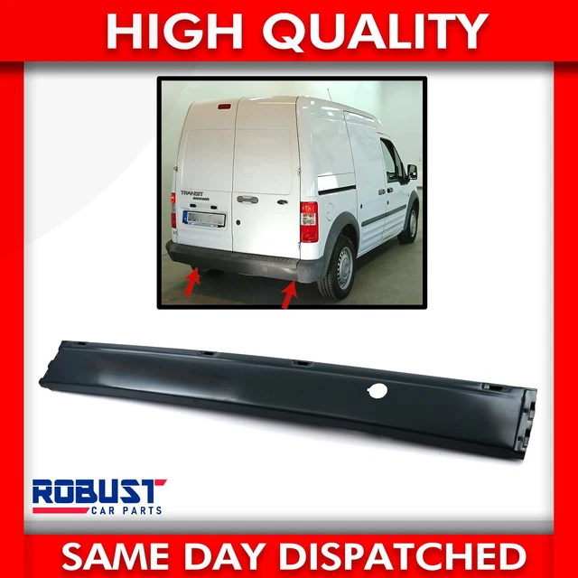 FOR FORD TRANSIT Connect Rear Bumper No Parking Sensor Holes 1387174 ...