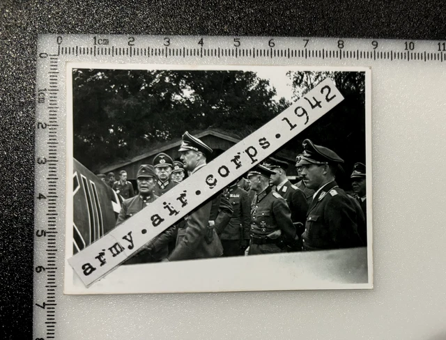 WW2 REPRO PHOTO Foto German Wehrmacht Japanese Officers Military ...