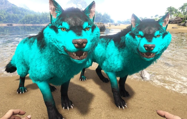 ARK SURVIVAL EVOLVED Top Stats DireWolf PS4 PS5 PVE Official £7.90 ...