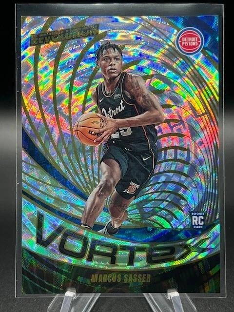 2023-24 PISTONS PANINI Revolution Vortex Frattale Marcus Sasser Detroit ...