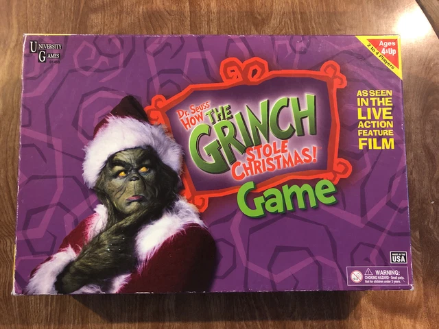 HOW THE GRINCH Stole Christmas Board Game University Games. 99% ...