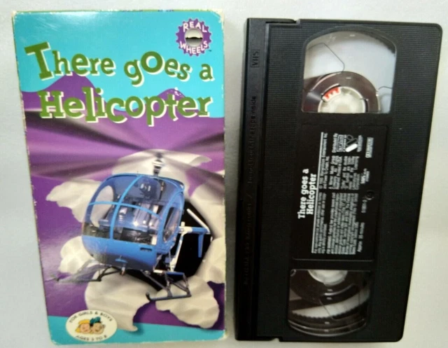 VHS THERE GOES a Helicopter (VHS, 1995) KidVision $23.48 - PicClick CA