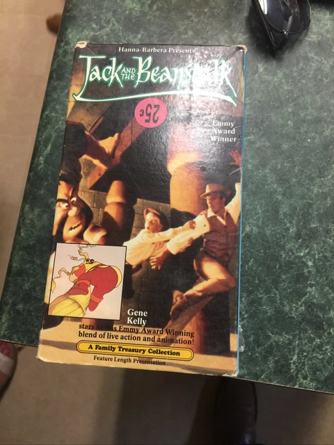 JACK AND THE Beanstalk VHS 1987 Hanna Barbera Gene Kelly HTF Kinder ...